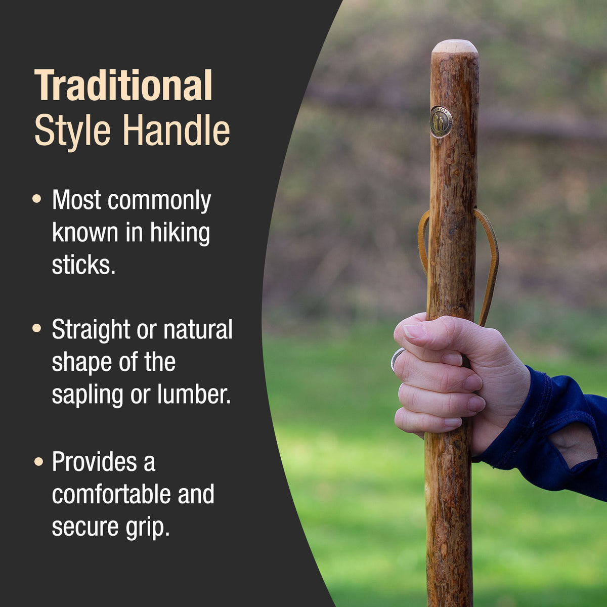 Assorted Hardwood Rustic Walking Stick – Brazos Walking Sticks